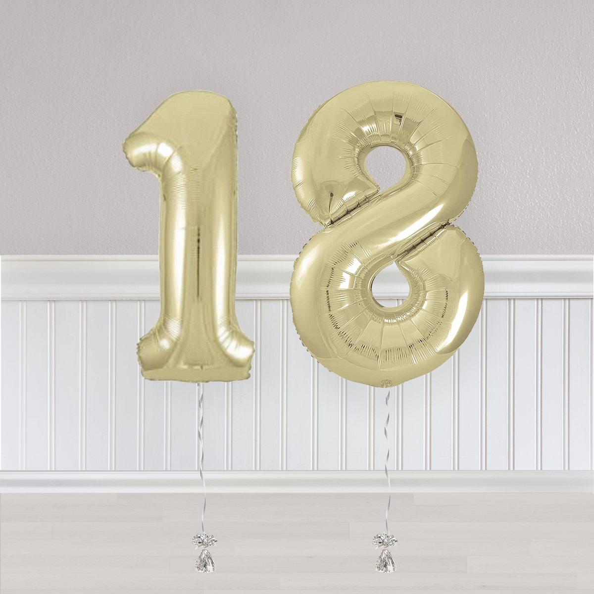 Gold Number Balloons – Zo&Co