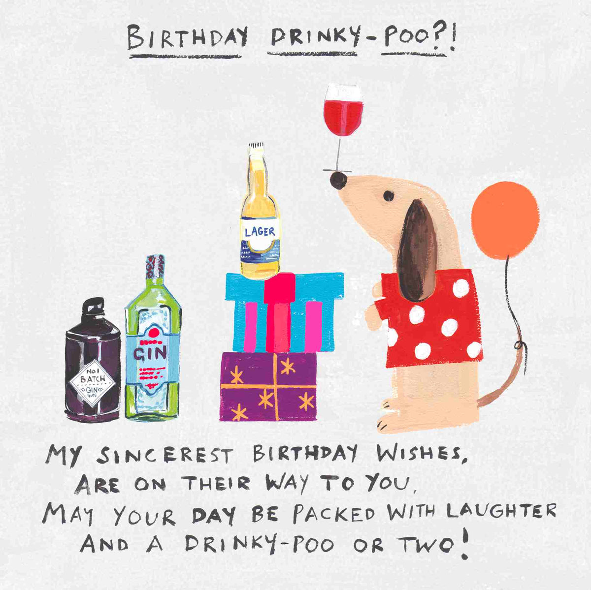 Drinky Poo Card – Zo&Co