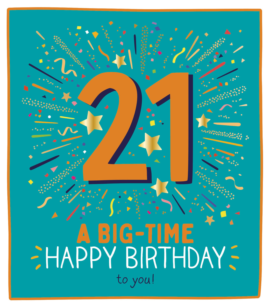 21 A Big-Time Happy Birthday Card – Zo&Co