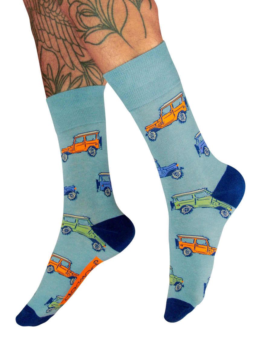 Powder Mens Vintage Land Rover Socks – Zo&Co