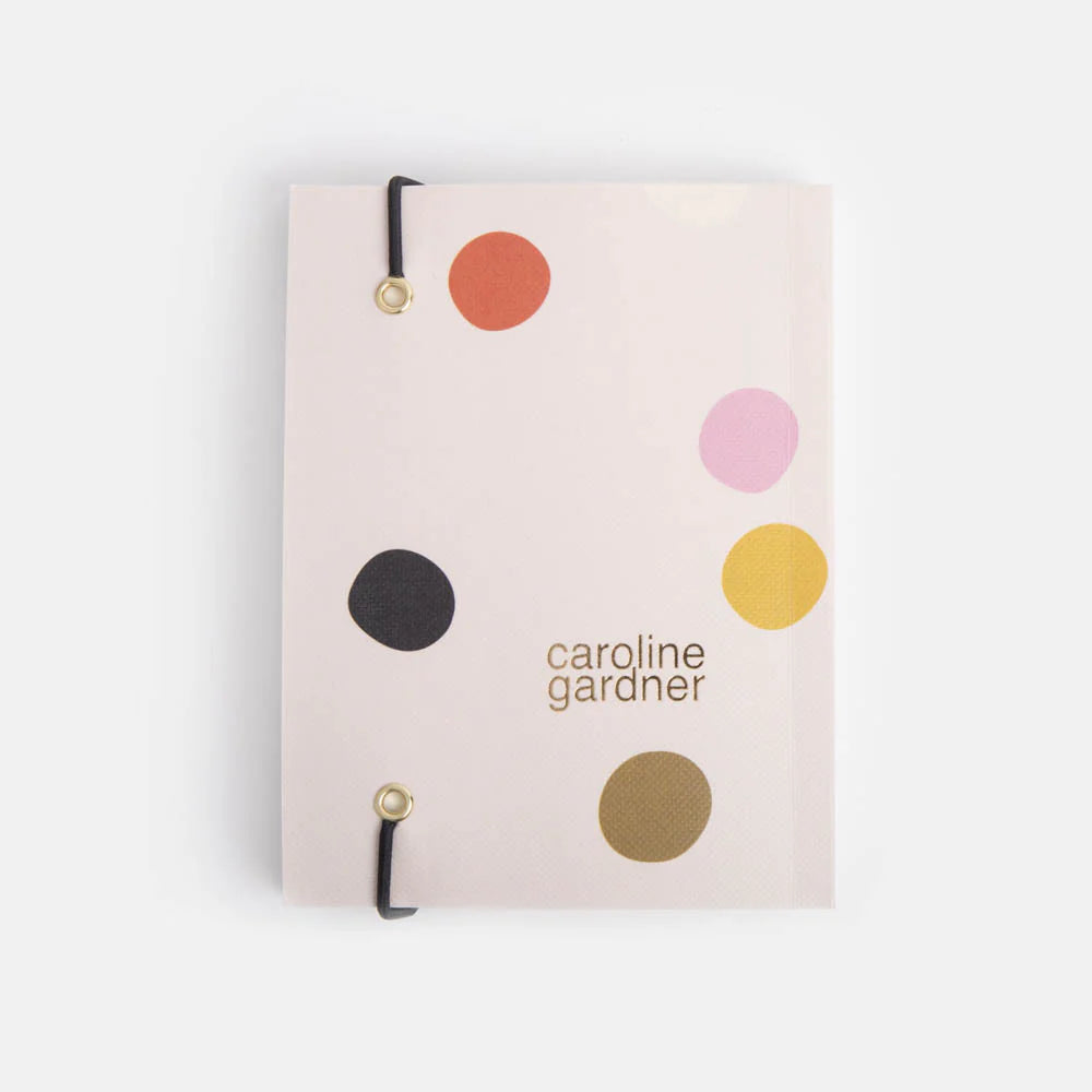 Caroline Gardner Pink Dotty Small Chunky Notebook – Zo&Co