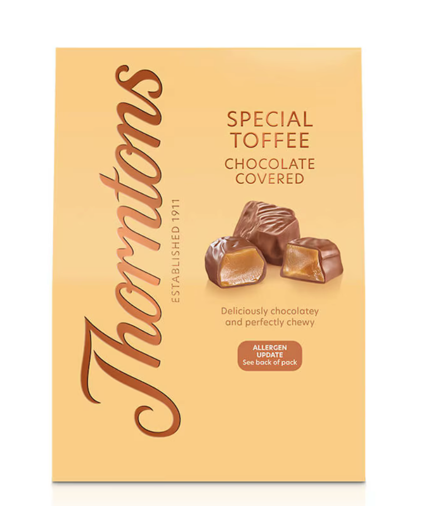 Thorntons Chocolate Coated Special Toffee – Zo&Co